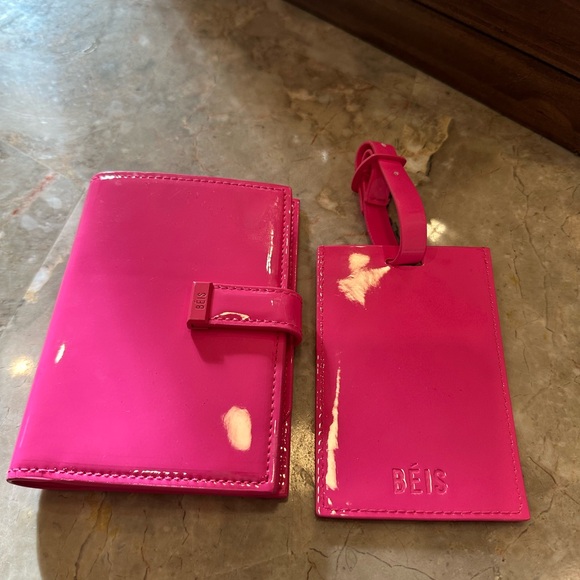 BEIS | Accessories | Barbie X Beis Luggage Tag And Passport Holder ...